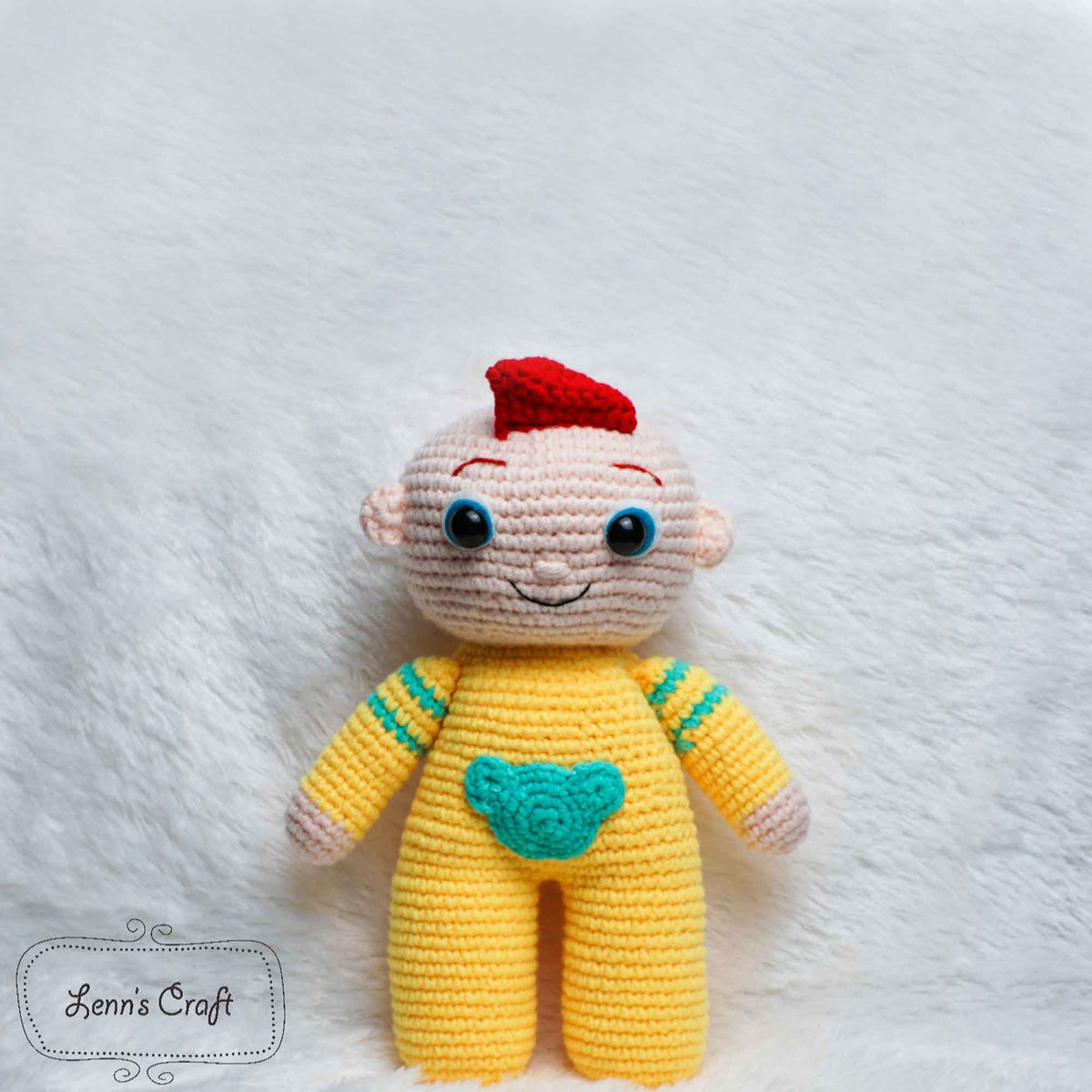 Super Baby Jojo amigurumi crochet plush – Lenns Craft